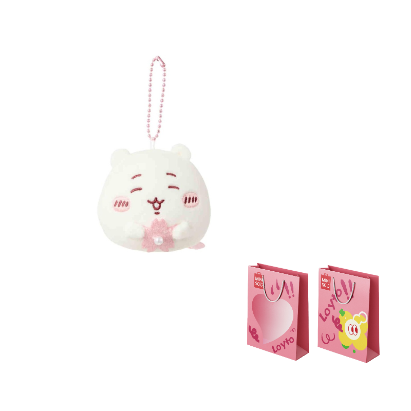 Miniso X chiikawa Выдра Хачиваре Усаги Kuri MANJU CHiiKAWA Момонга Сакура SEASON COLLECTION Милый стиль Куклы