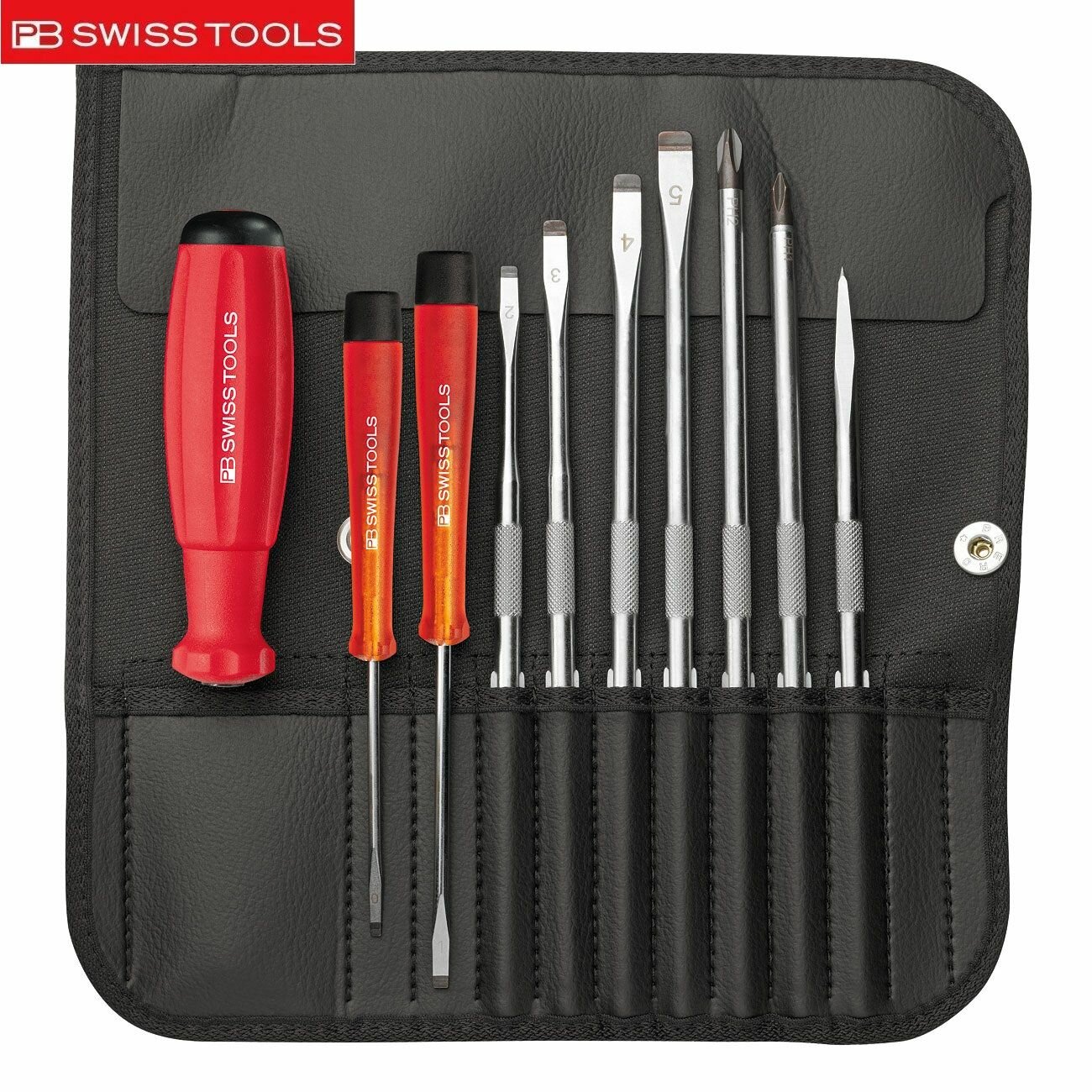 Набор с комбинированными жалами 10 предм. SL PH серии PB Swiss Tools PB 8215 /6622 1005 Fplus