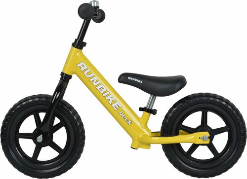 Беговел RunBike beck ALX желтый — купить в интернет-магазине на Яндекс ...