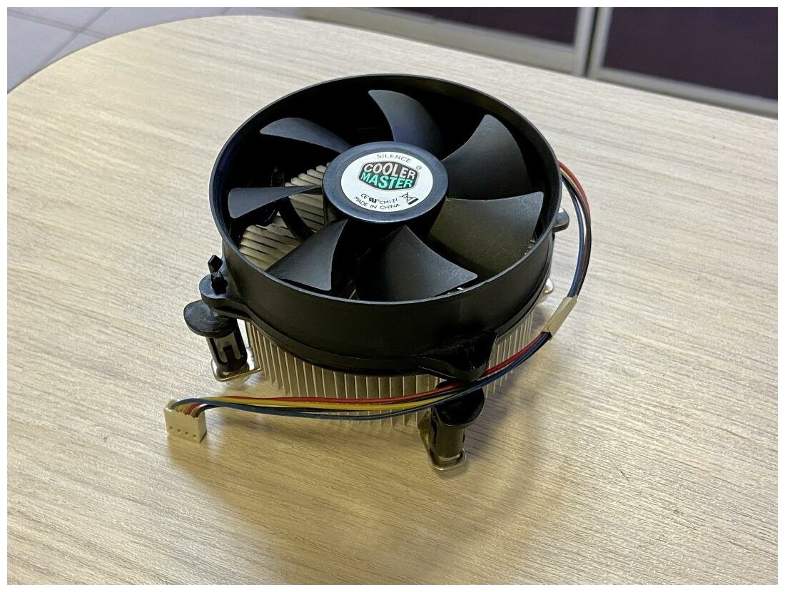 Кулер на процессор cooler master silence cm12v — купить по низкой цене ...
