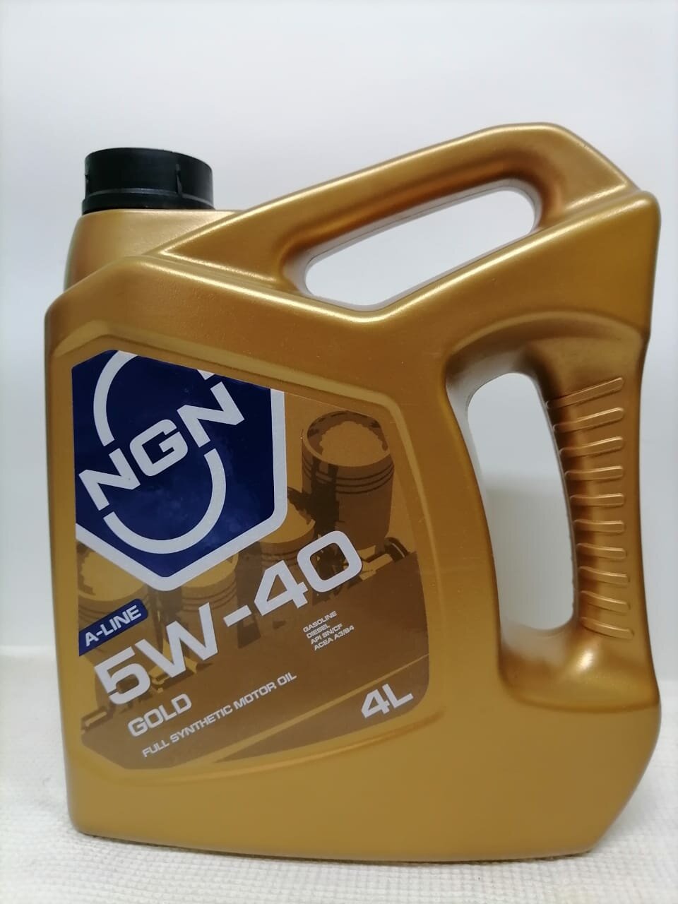 Масло Моторное NGN Gold A-Line 5w-40 Синтетическое, 4 литра ,