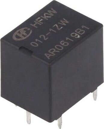 Реле HONGFA HFKW/012-1ZW электромагнитное SPDT Uобмотки 12ВDC 35А 240Ом PCB 1 шт