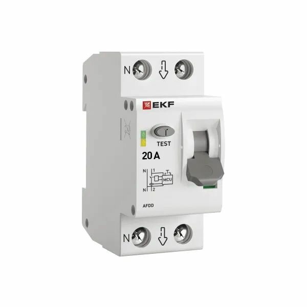 Устройство защиты от дугового пробоя (уздп) 1P+N 20А EKF PROxima