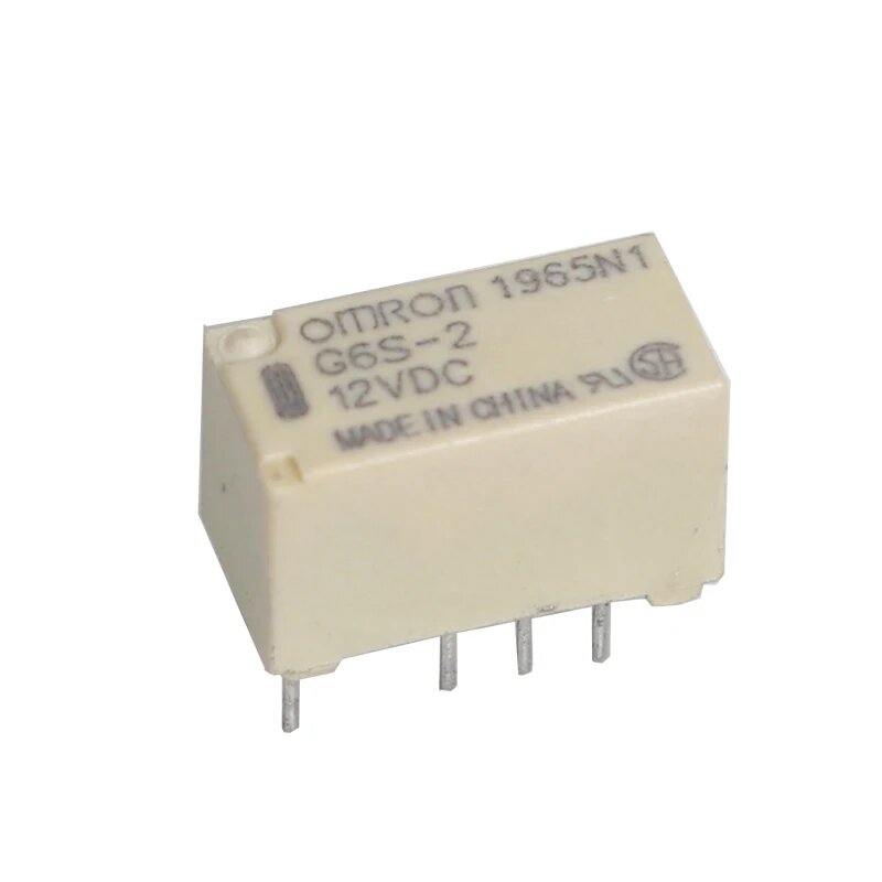 Мини-реле G6S-2 5В 12В 24В 5PCS, 12V