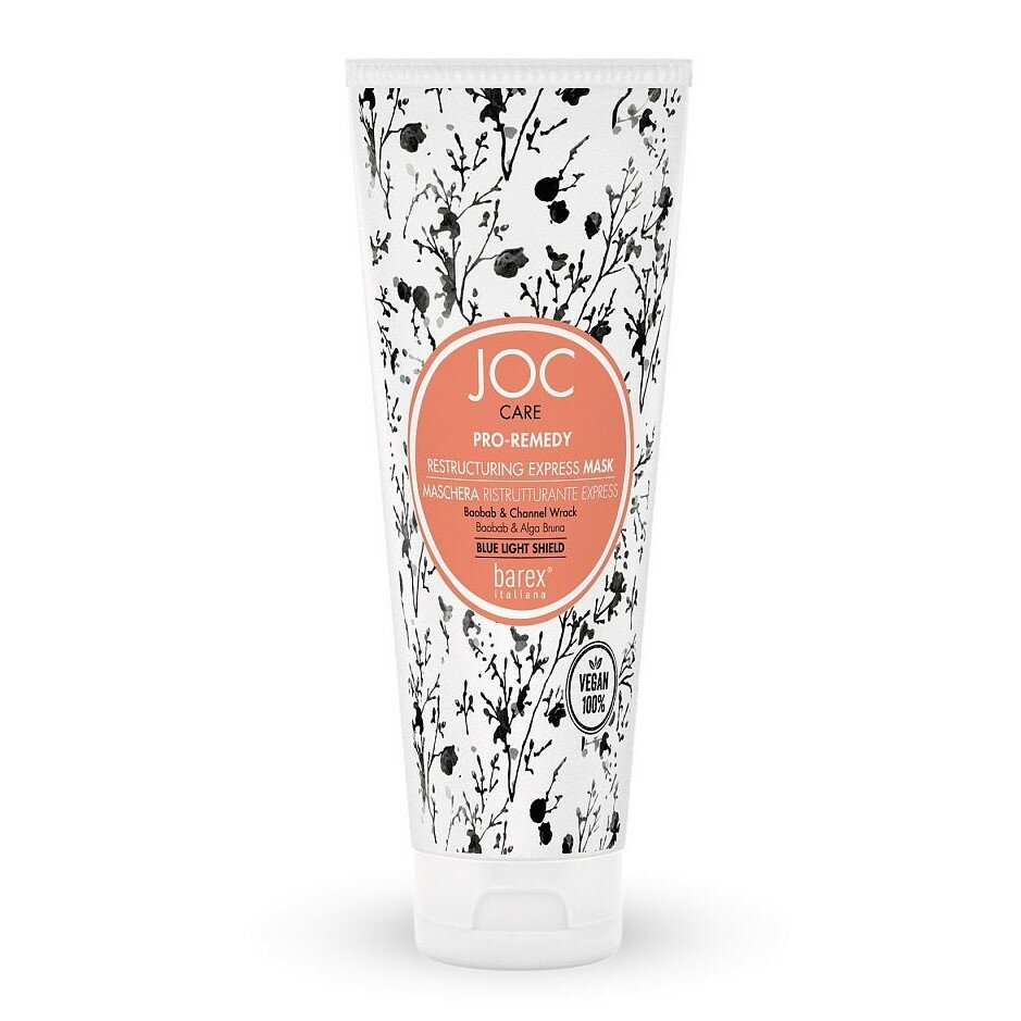 Маска для волос восстанавливающая Barex JOC Care Pro-Remedy, с баобабом и морской водорослью, для сухих волос, 200 мл