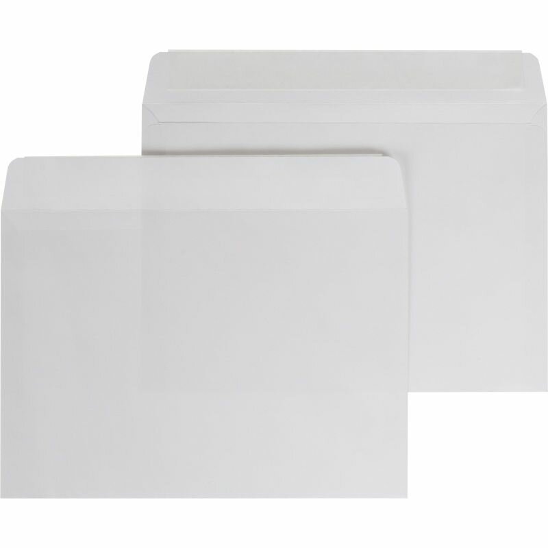 Конверты КНР "Ecopost", С5, белый стрип, 162х229 мм, без запечатки, 80 г, белизна 92-100%, 1000 шт