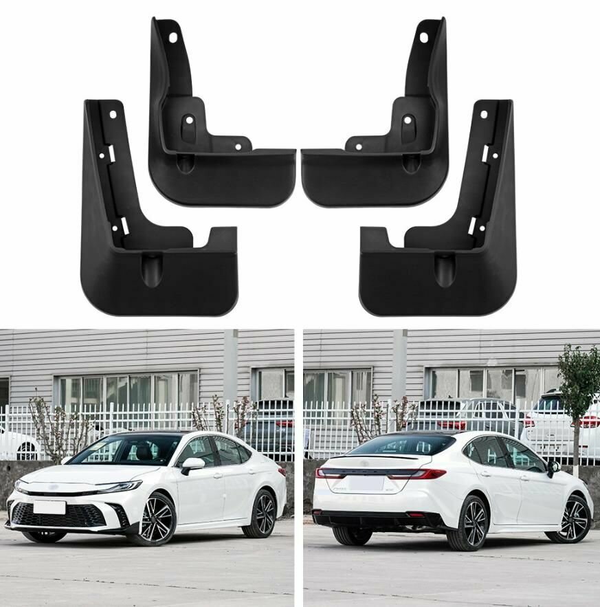 Брызговики для Toyota Camry XV80 2024 2025, комплектация Sport / Тойота Камри