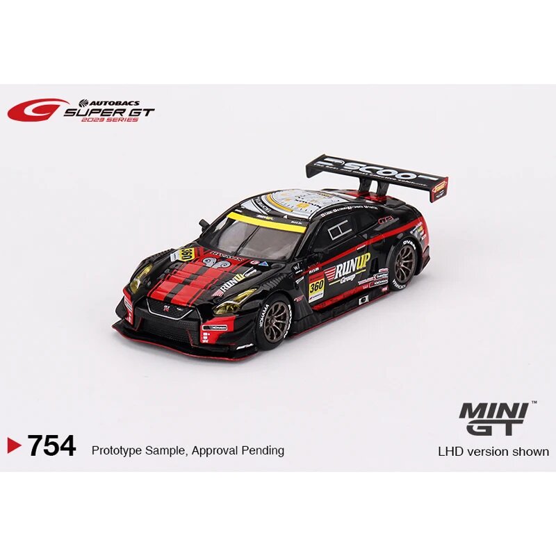 Минигт 1:64 GTR R35 GT3 металлическая модель