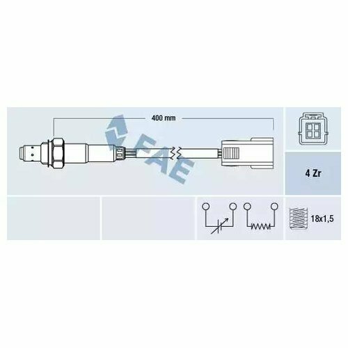 Лямбда-зонд Fae 77298 для Mazda 5