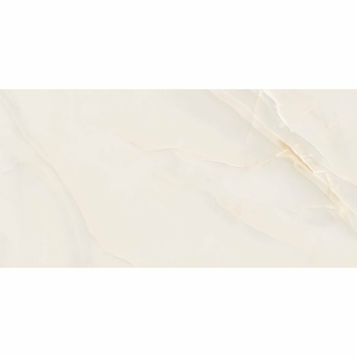 Керамогранит Ceradim (Керадим) Onyx Queen Cream кремовый 60х120 см полированный (1.44 м2)