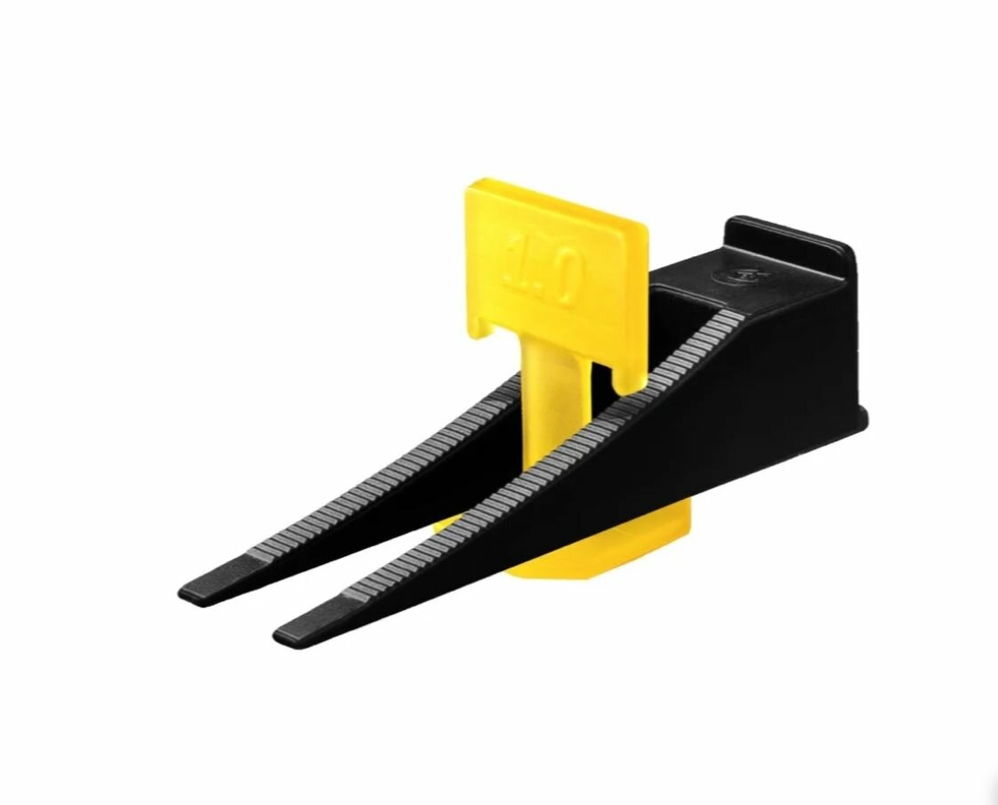 Набор СВП Пластик Руси "Стандарт" 1,0мм(клин + зажим), 50шт