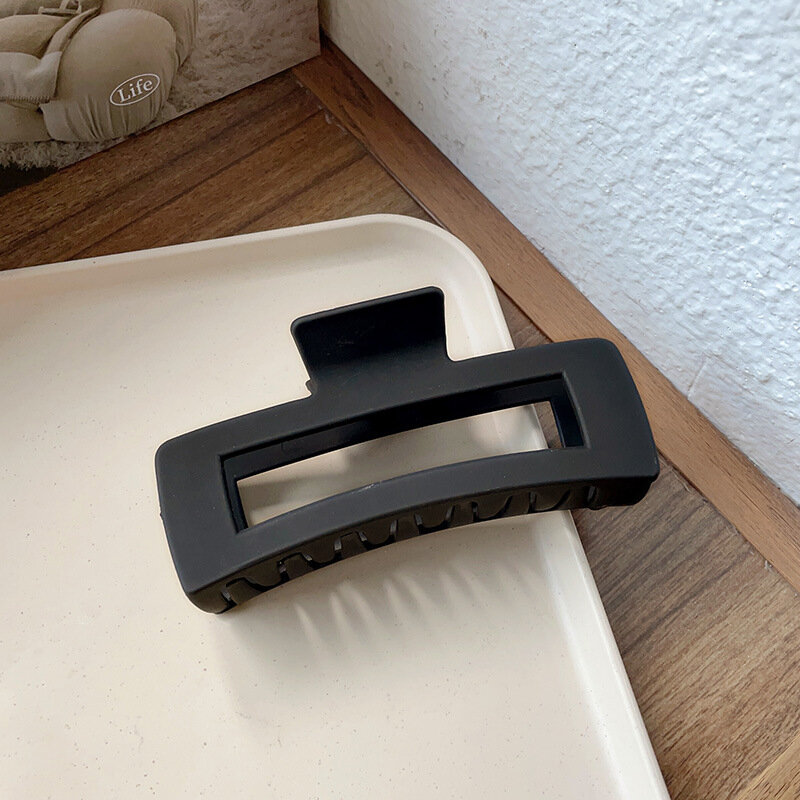 Заколка-акула, для объема волос, женская, 10205B, черная