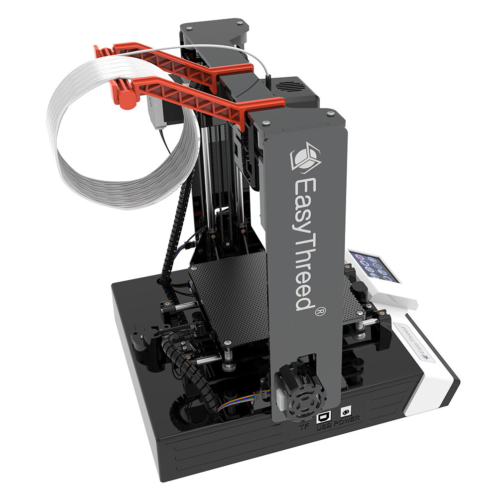 3D-принтер EasyThreed K6 Plus, FDM, 100x100x100 мм, съемный стол, сенсорный экран, с PLA.