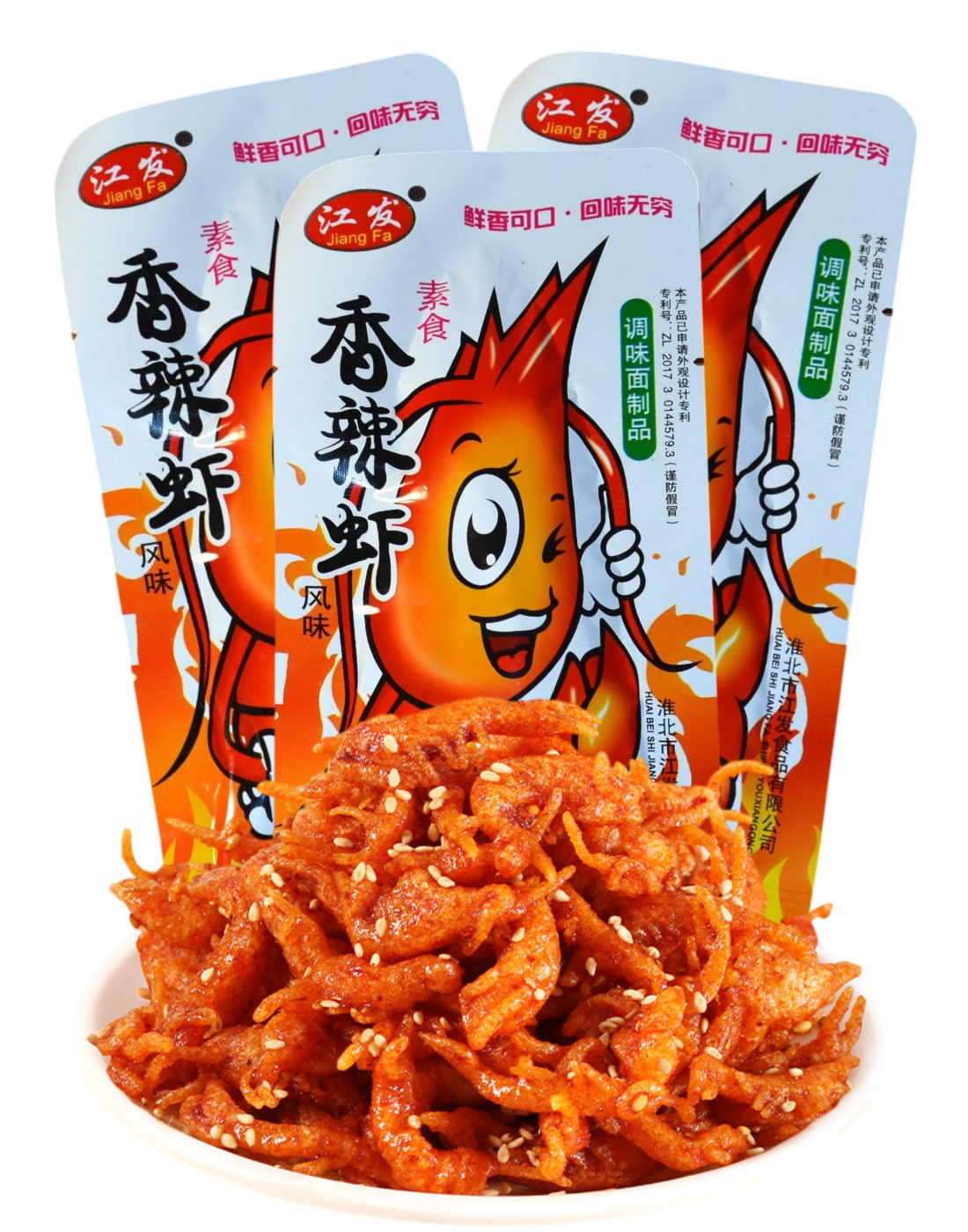 Латяо китайская закуска "пряная Креветка" 26 г * 3 шт