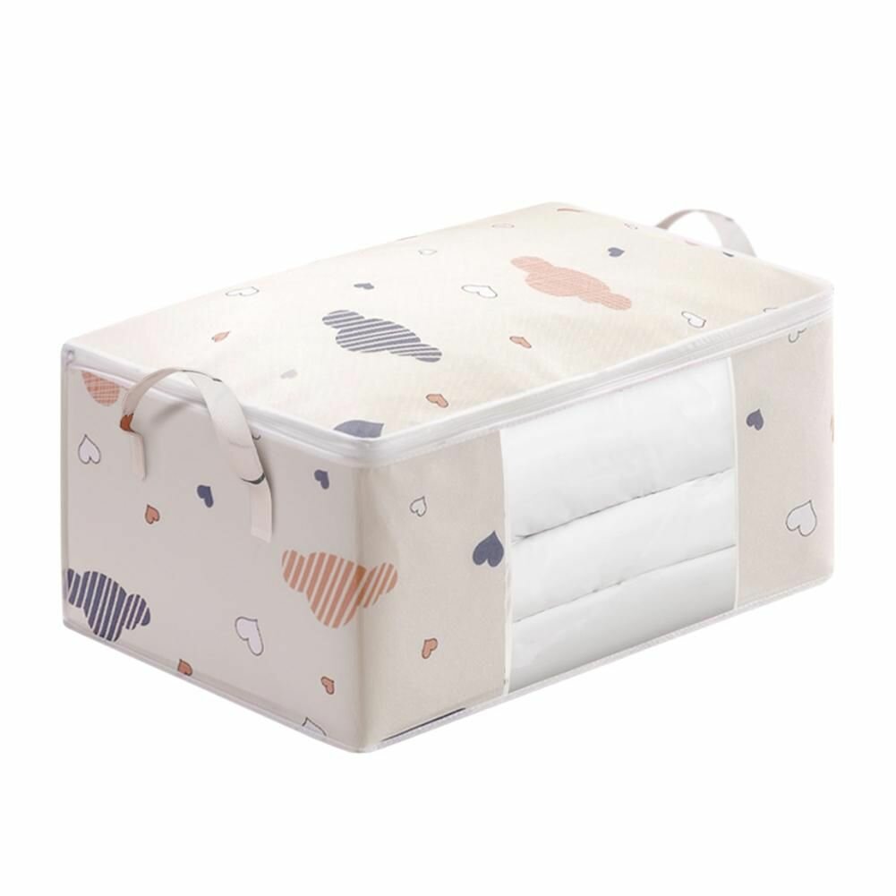 Чехол для хранения одеял с ручками, многофункциональный мешок для переезда, антипыльный чехол для одеял и подушек, органайзер для домашнего текстиля