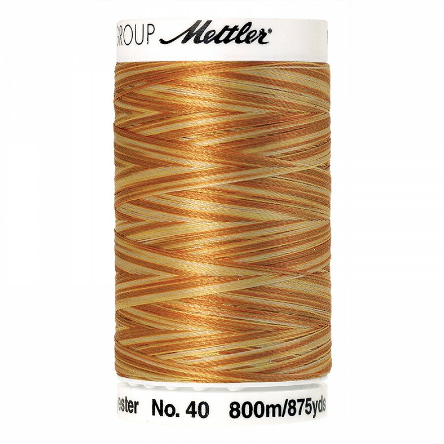 Нить вышивальная мультиколор POLY SHEEN MULTI, 800 м 9933 Amber Mix