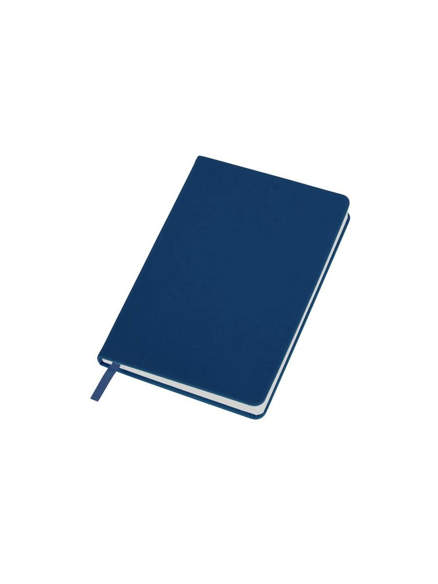 Бизнес-блокнот А5 «C2» soft-touch, цвет темно-синий