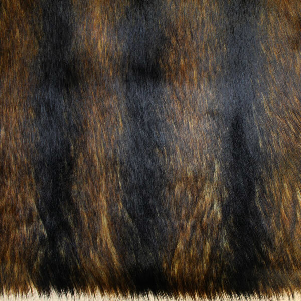 Искусственный мех Ткани-100, для пальто, мультиколор, 1.4x1м