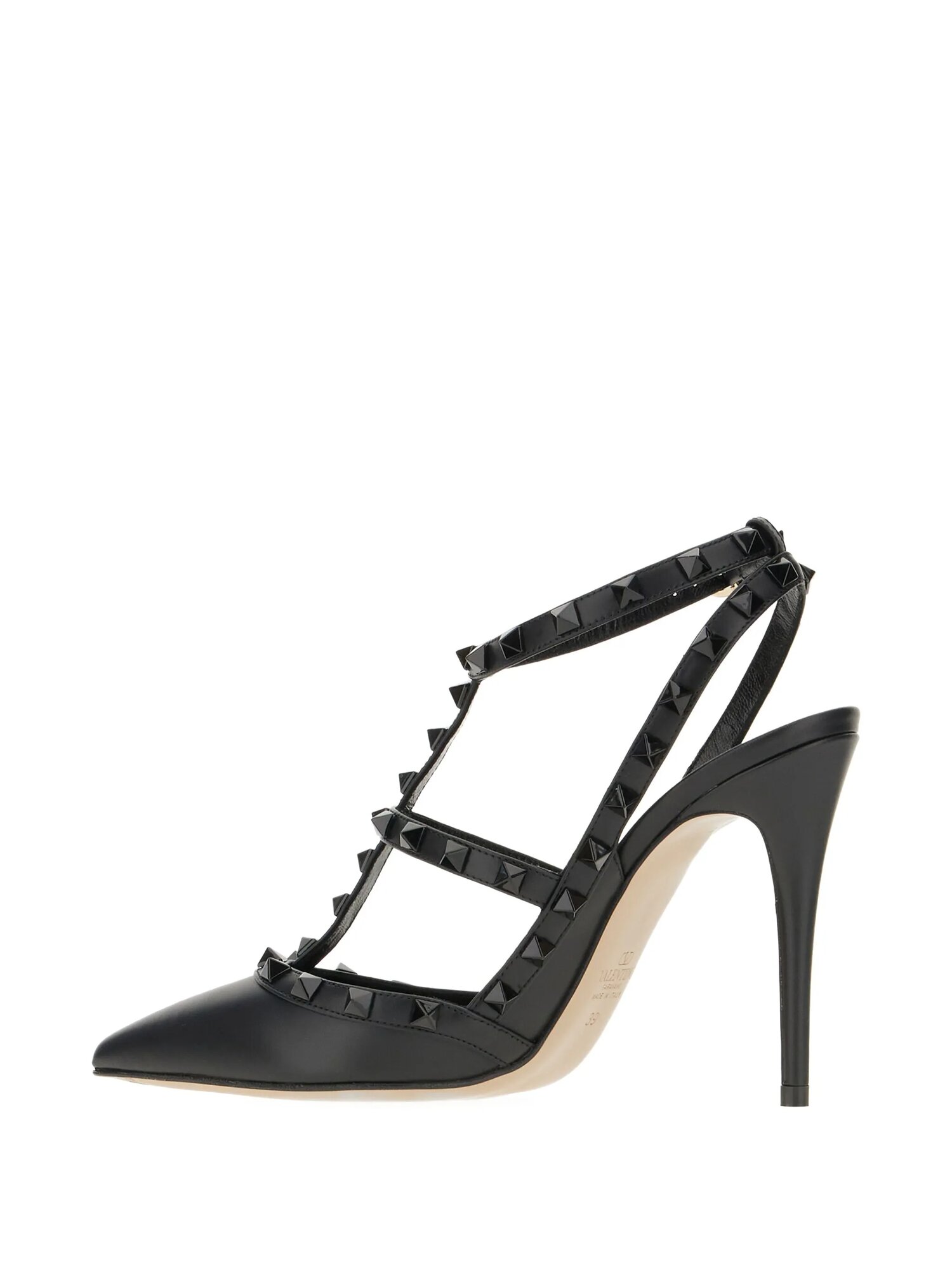 Туфли Valentino Rockstud 100, размер 41, черный — фото 1