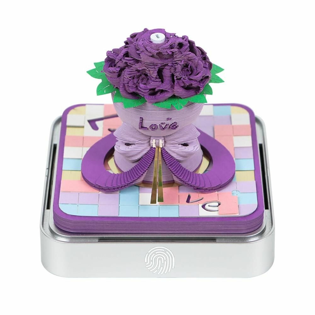 3D-блокнот с календарем 2025 года, рождественским подарком на день рождения-ROMIKY