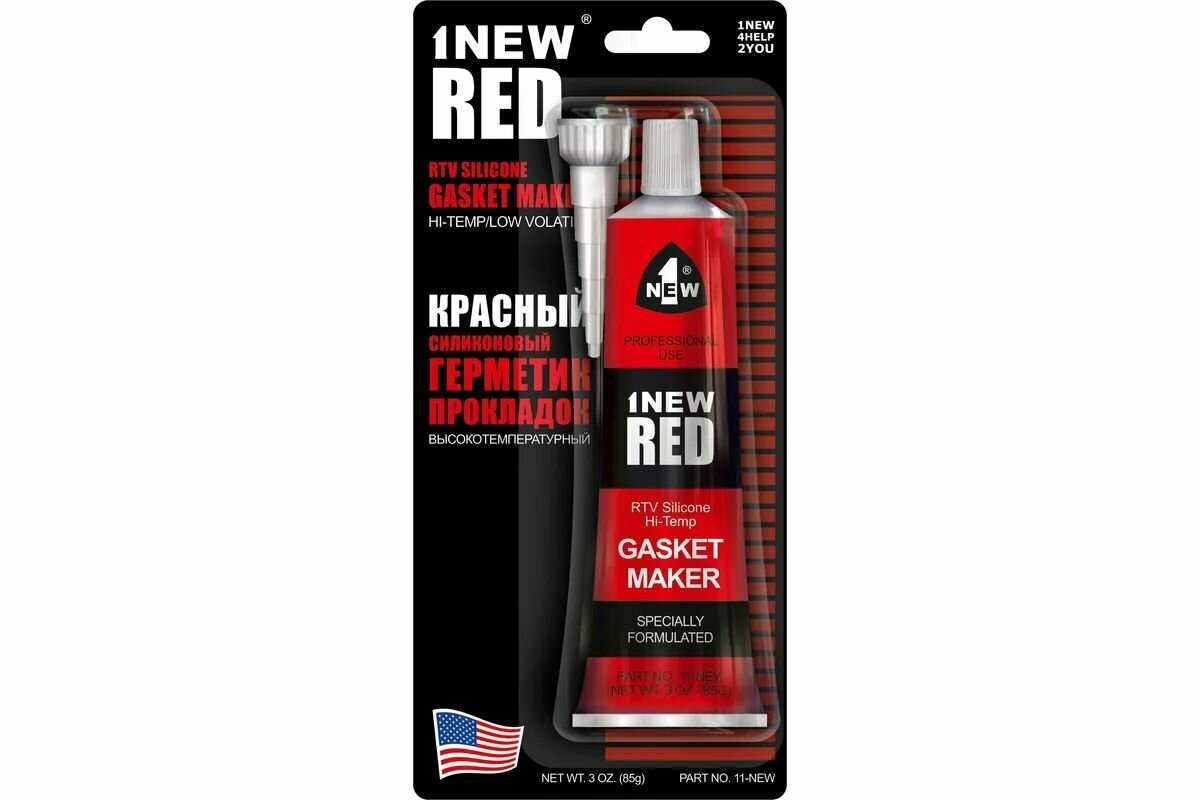 Герметик прокладок 1NEW красный