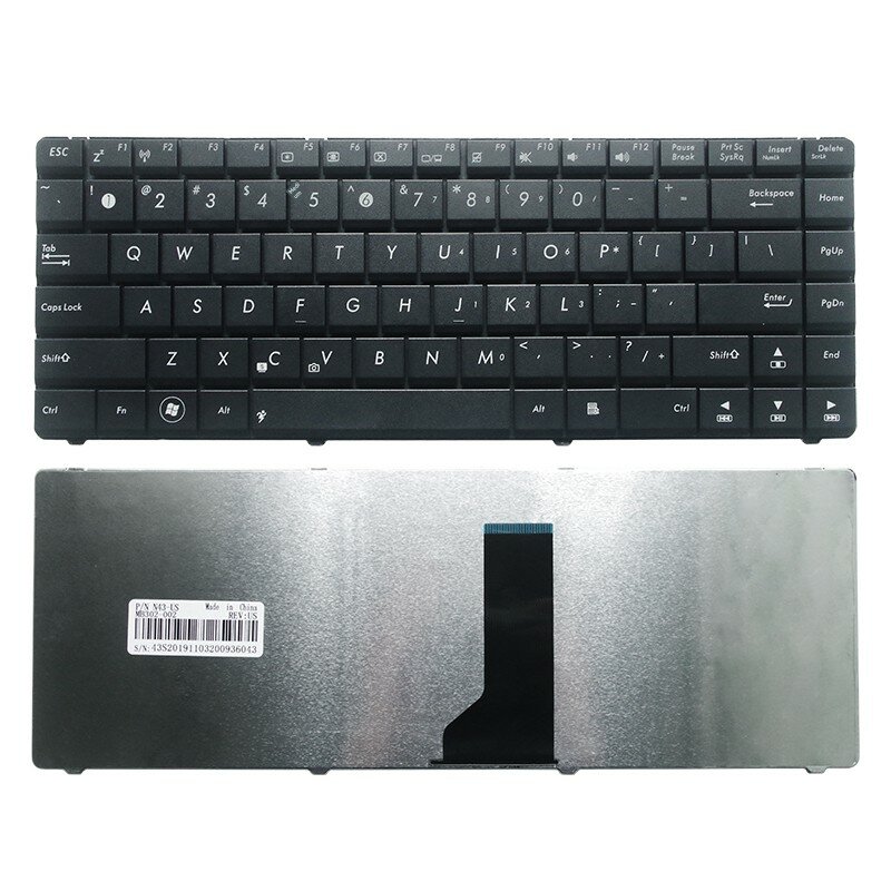 Клавиатура RU/FR/AR подходит для ASUS A84S A43E/F P43E A83S N82JV X35 X35JG (Подвесная крышка)[Совершенно новый]