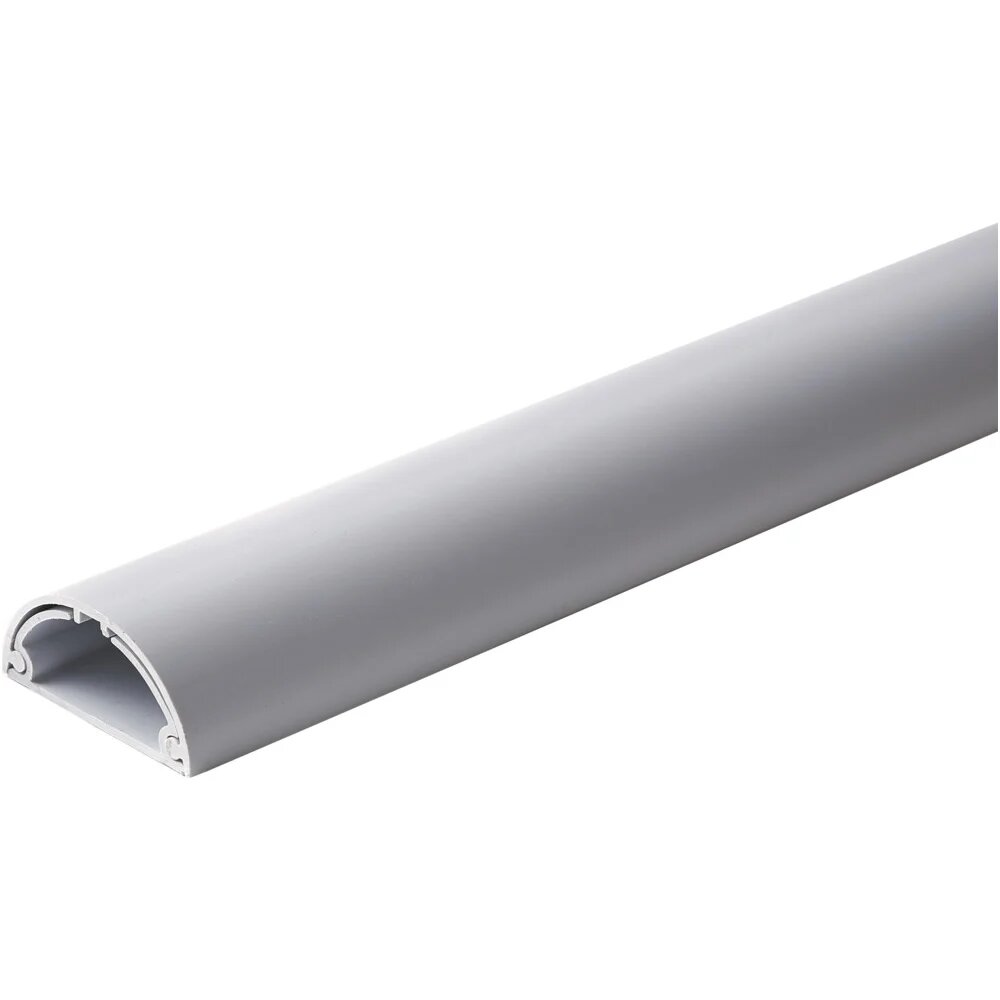 Кабель-канал Systeme Electric multiset 30x13x2000 мм, арочной формы, пвх, серый IMT30130GY