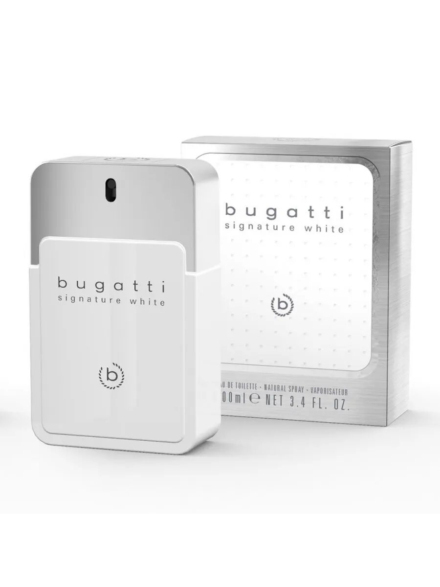 Bugatti Туалетная вода Signature White мужская, 100 мл edt