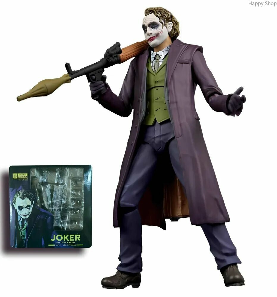Фигурка Бэтмен Джокер темный рыцарь / Batman Joker The Dark Knight (16см) TC