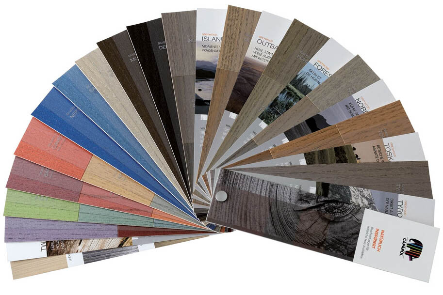 Веер Колеровочный / Веер Цветов по дереву Caparol