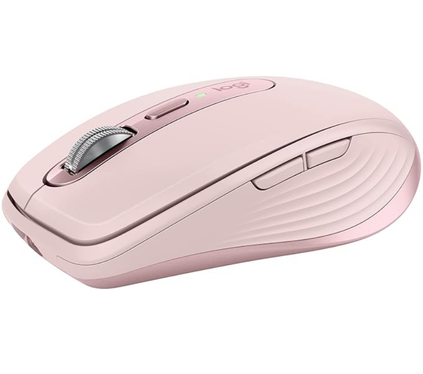 Беспроводная мышь Logitech MX Anywhere 3S Silent, Juniper Pink