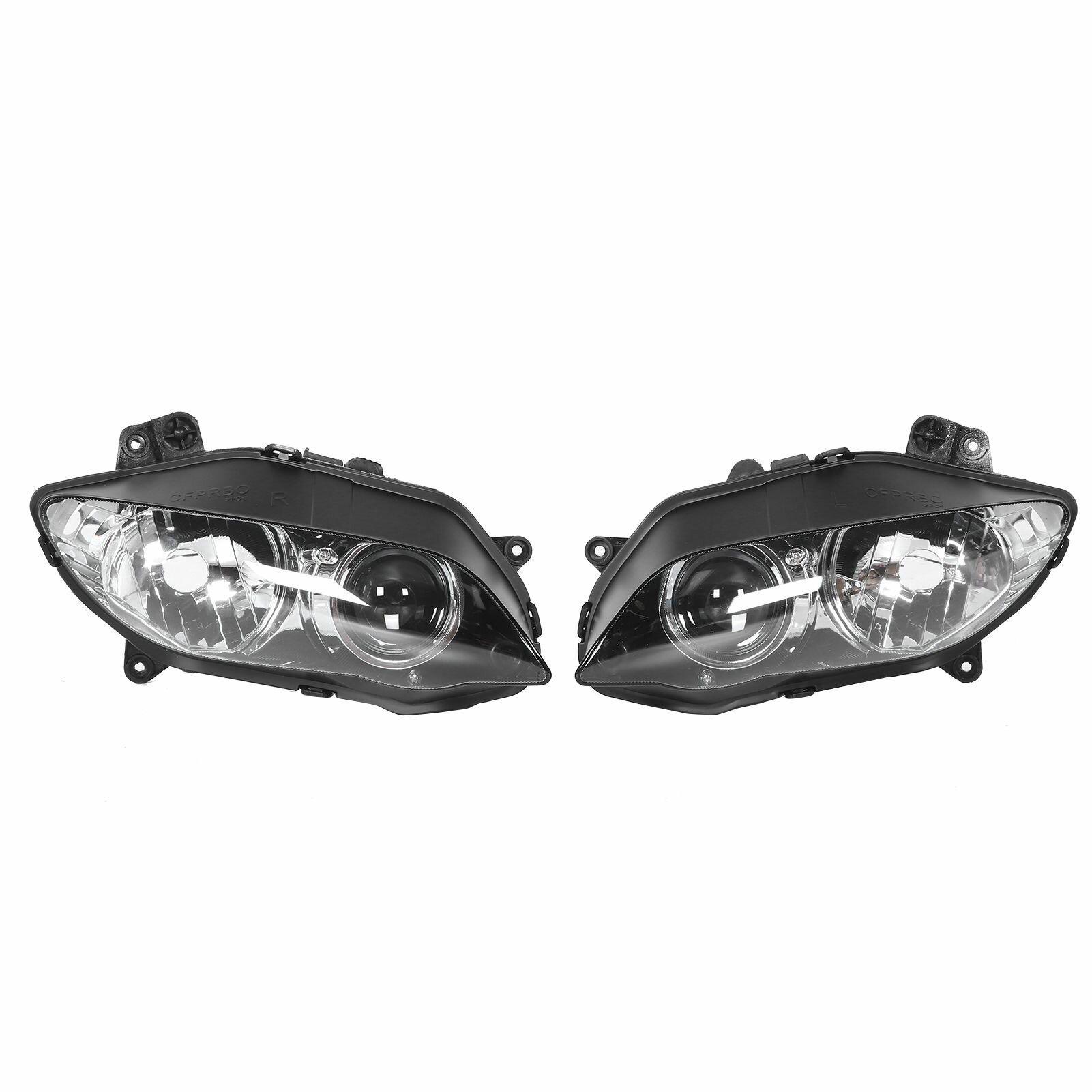 Корпус фары мотоцикла в сборе + линза, подходит для Yamaha YZF 1000 R1 2004-2006 гг.