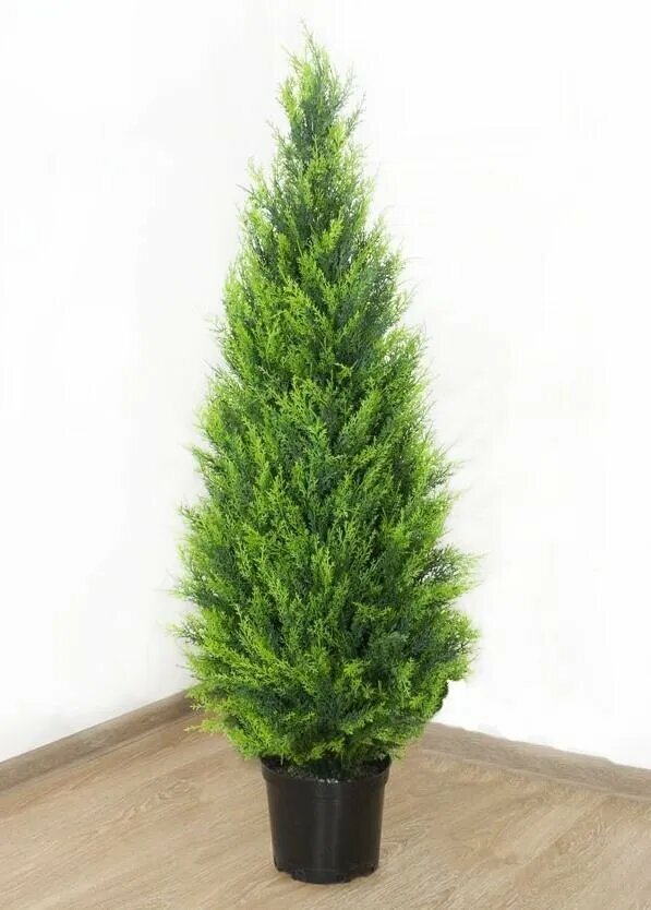 Искусственные цветы "Туя", 1шт, 90 см, реалистичные, долговечные