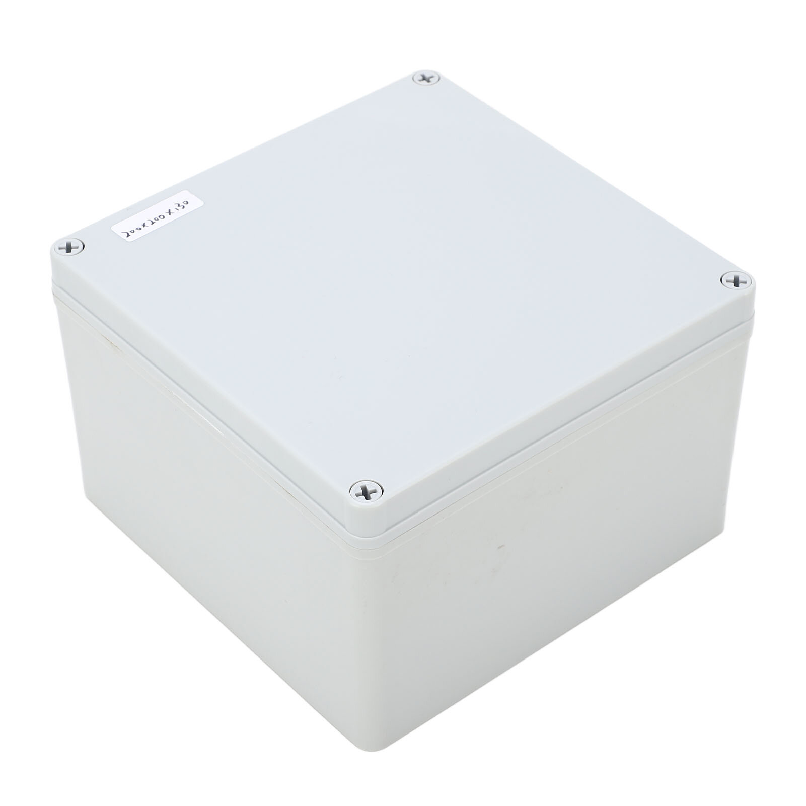 Распределительная коробка из ABS-пластика, водонепроницаемая, IP67, универсальная, для наружного применения, 200 x 130 мм, корпус для электромонтажных работ с монтажной пластиной.