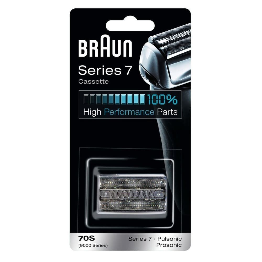 Сетка и режущий блок 70S для электробритв Braun Series 7, нержавеющая сталь,