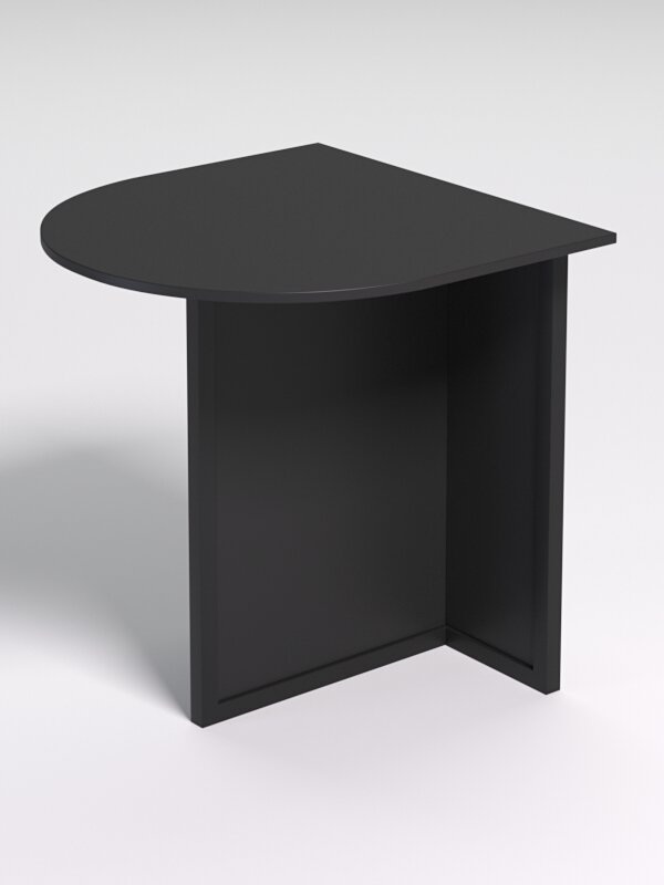 Брифинг приставка офисная СП-21 "стронг" в стиле лофт, Черный