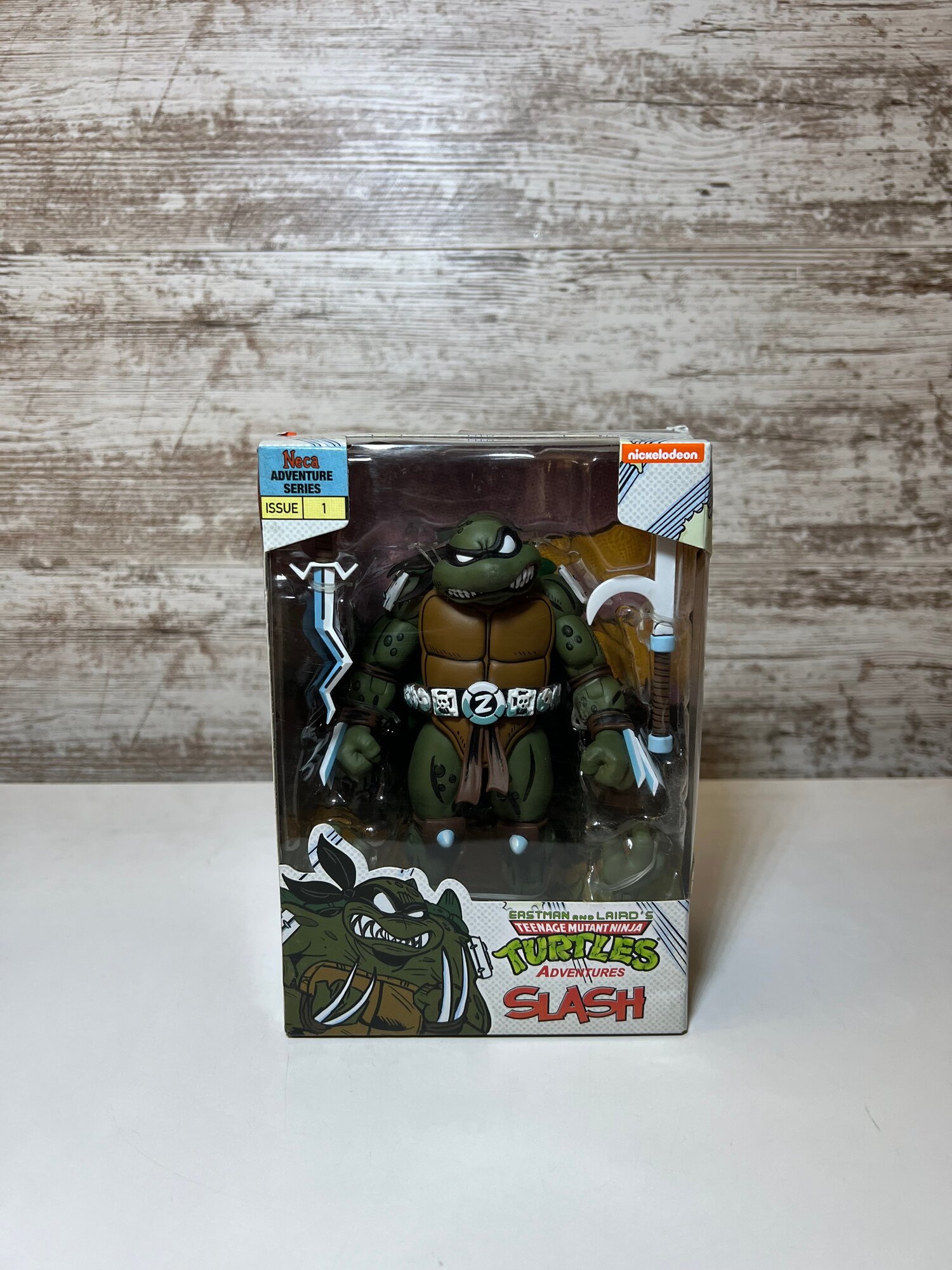 Фигурка Слэш , черепаха-мутант. Teenage Mutant Ninja Turtles, Slash, 16 см, от Neca
