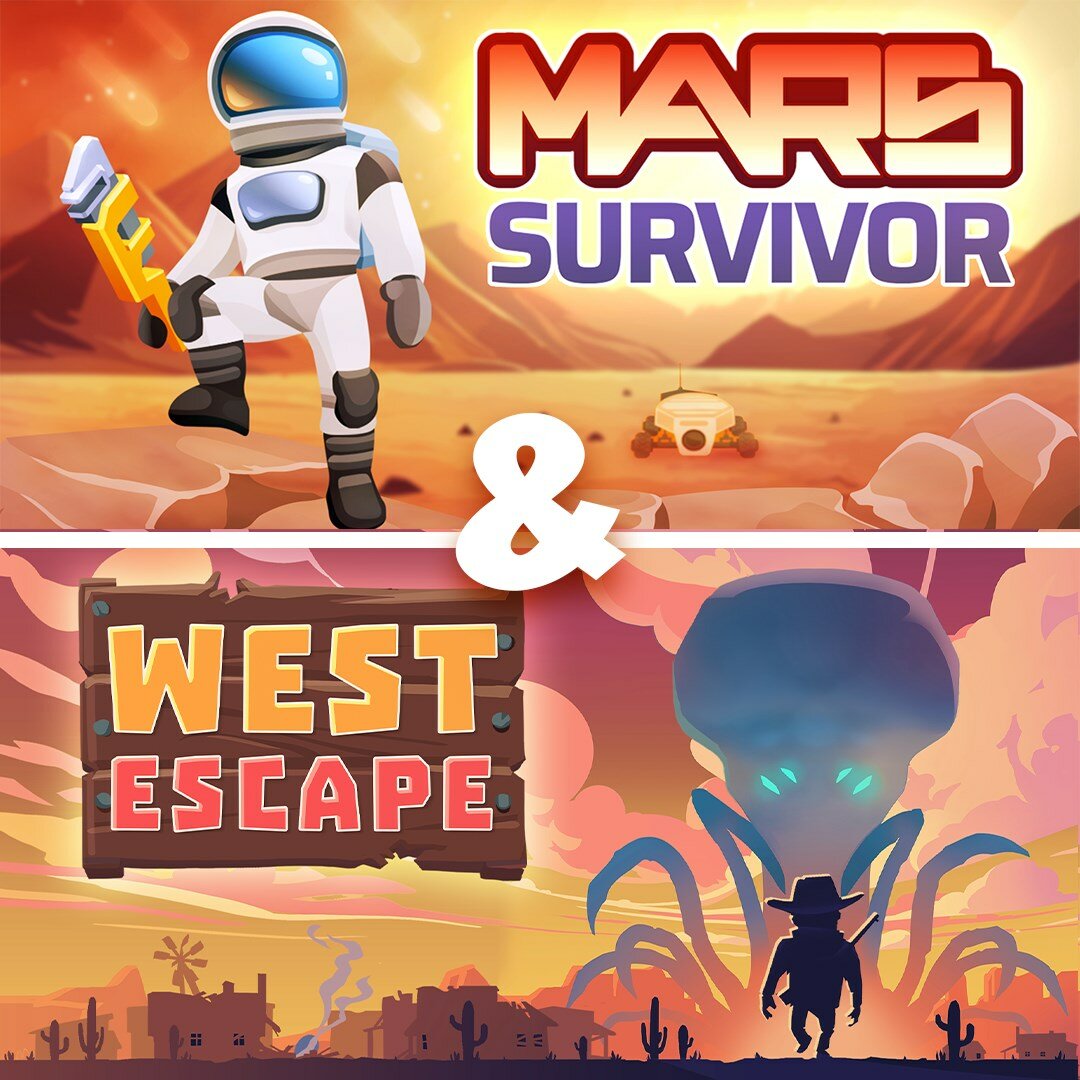 Игра Mars Survivor & West Escape для Xbox - Цифровой код для Microsoft Store
