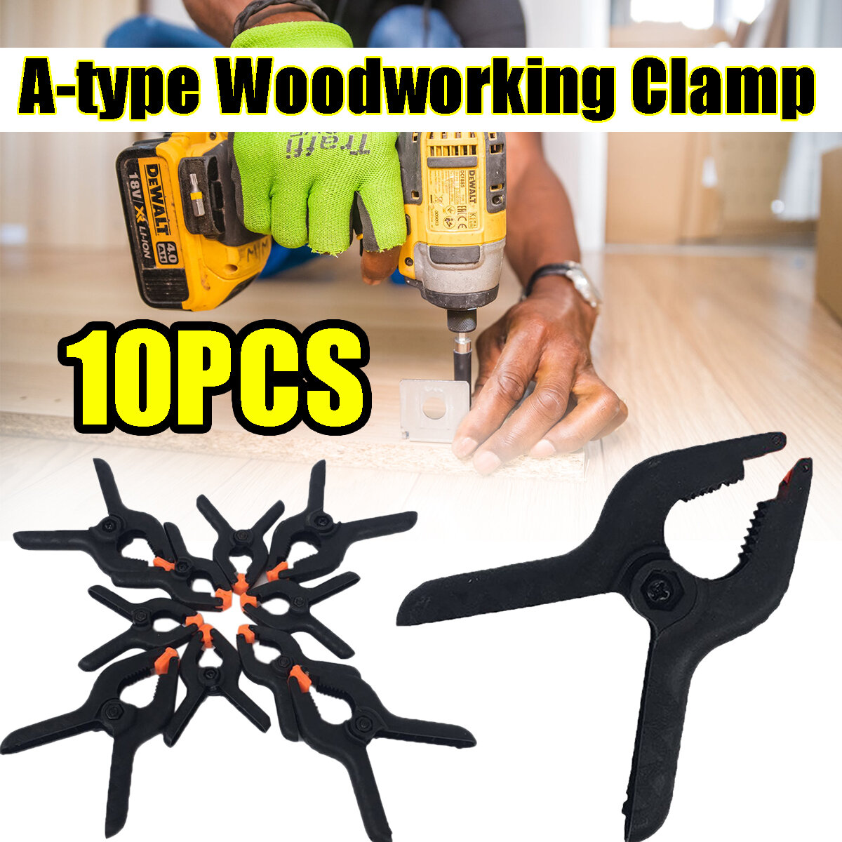 10 шт./набор 2' A инструменты пластиковые столярные зажимы зажимы деревянные