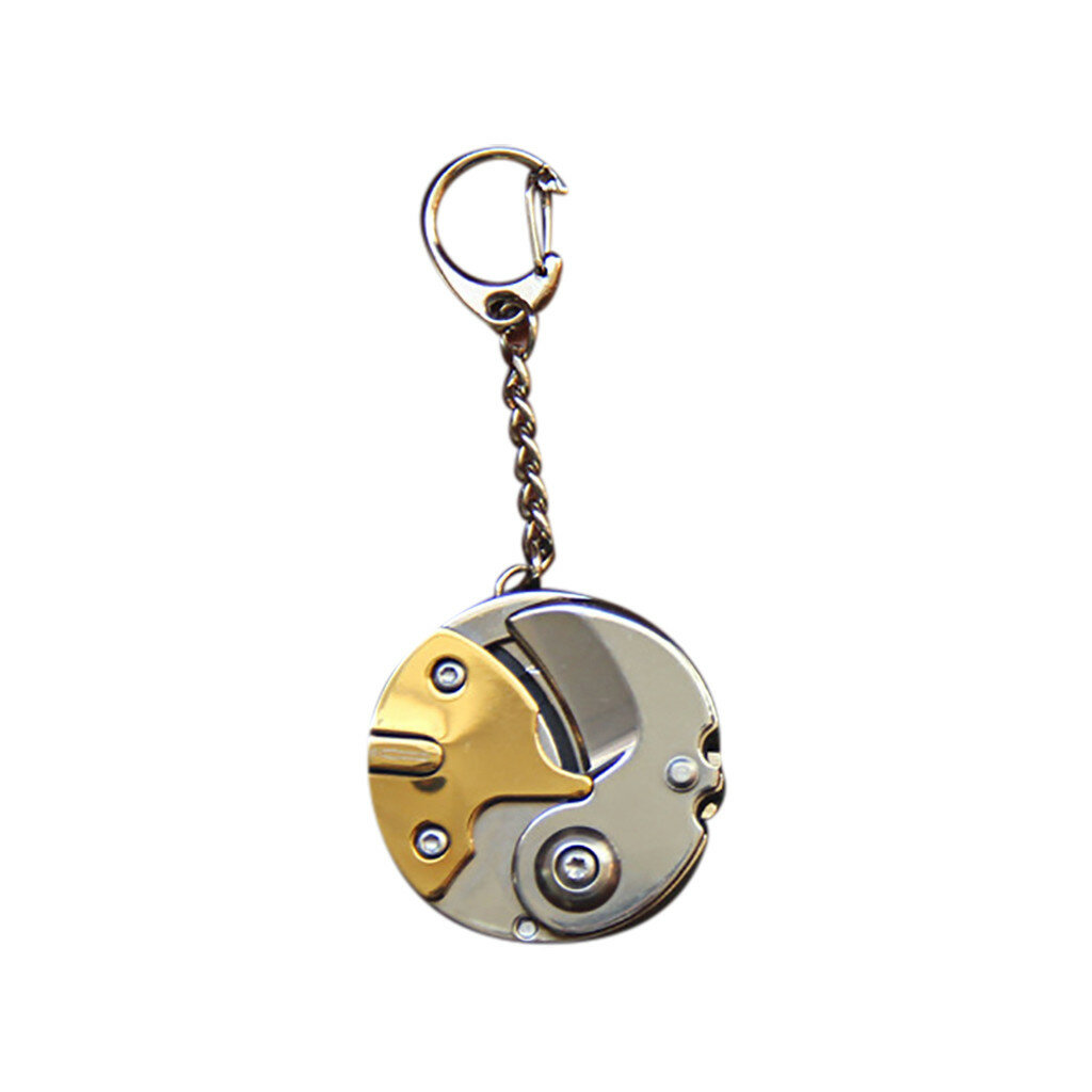 MJH MALL Мини-инструменты Многофункциональные карманные складные отвертки плоскогубцы резак для монет брелок