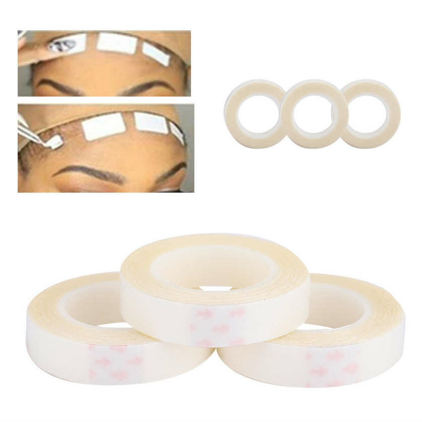 Клей для наращивания волос 3 шт. 300 см x 1 см долговечная двухсторонняя лента для париков