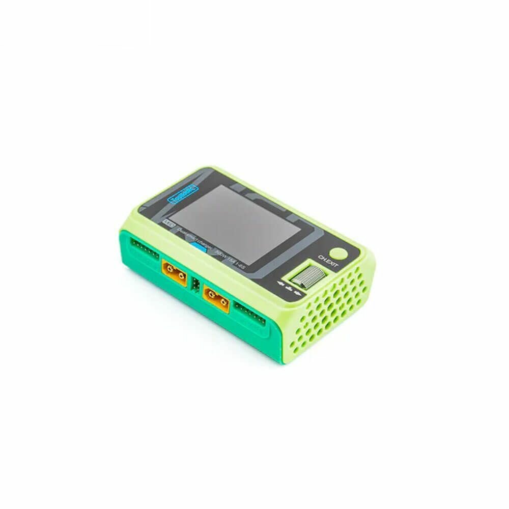 Зарядное устройство ToolkitRC M6D DC Limited Edition (двухканальное, Out: 2*250Вт) Зеленое-1