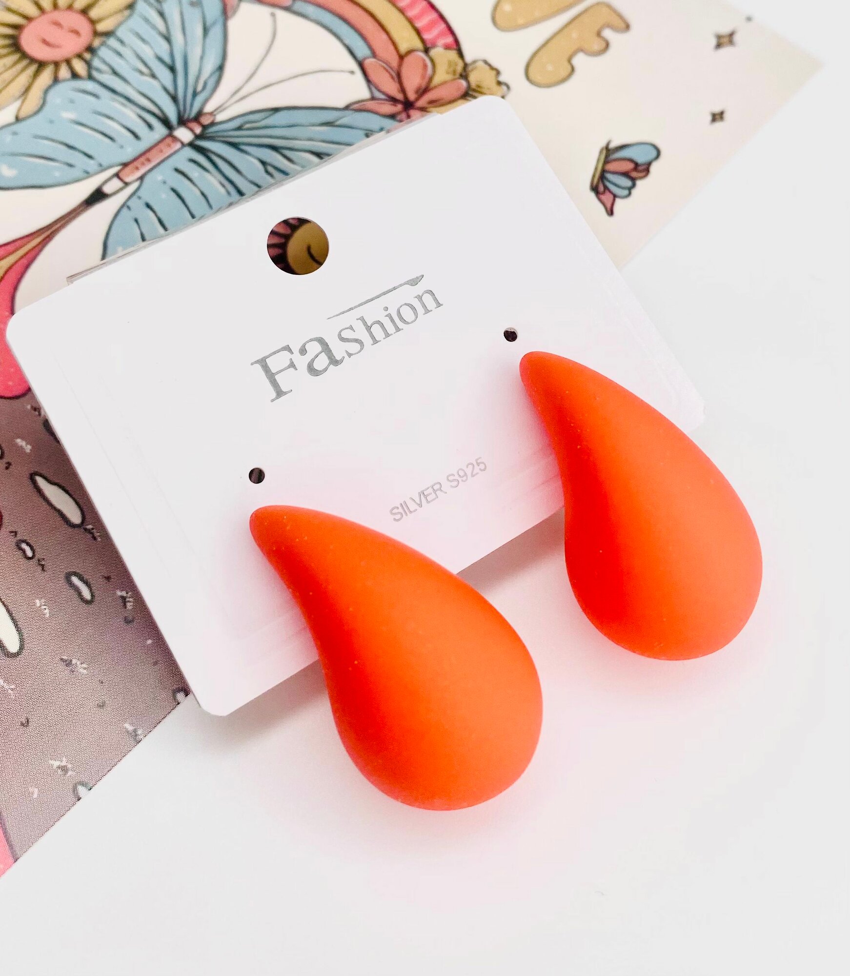 Серьги пусеты