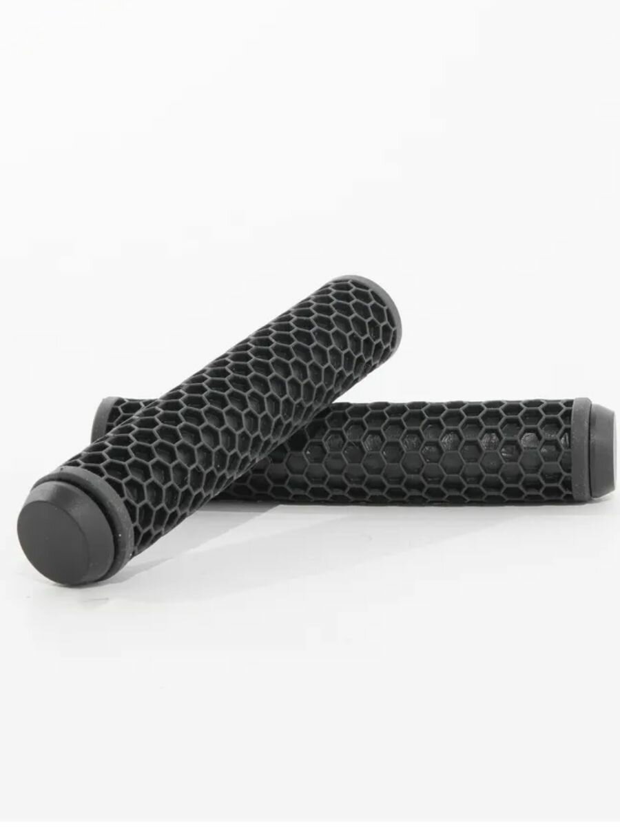 Грипсы для трюкового самоката и велосипеда Diverse Honeycomb soft Black