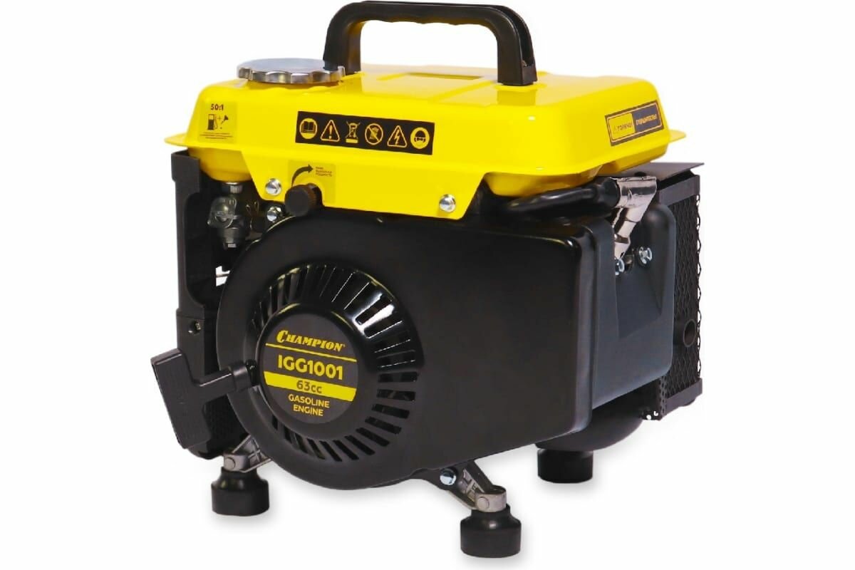 Генератор Champion 1/1.1кВт 1.86 л. с, 2Т, 2.2 л, 12В, 11.8 кг IGG1001