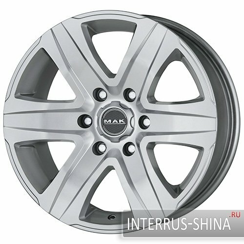 Колесный диск Mak Stone6 8x18 6x130 ET53 D84.1 Silver