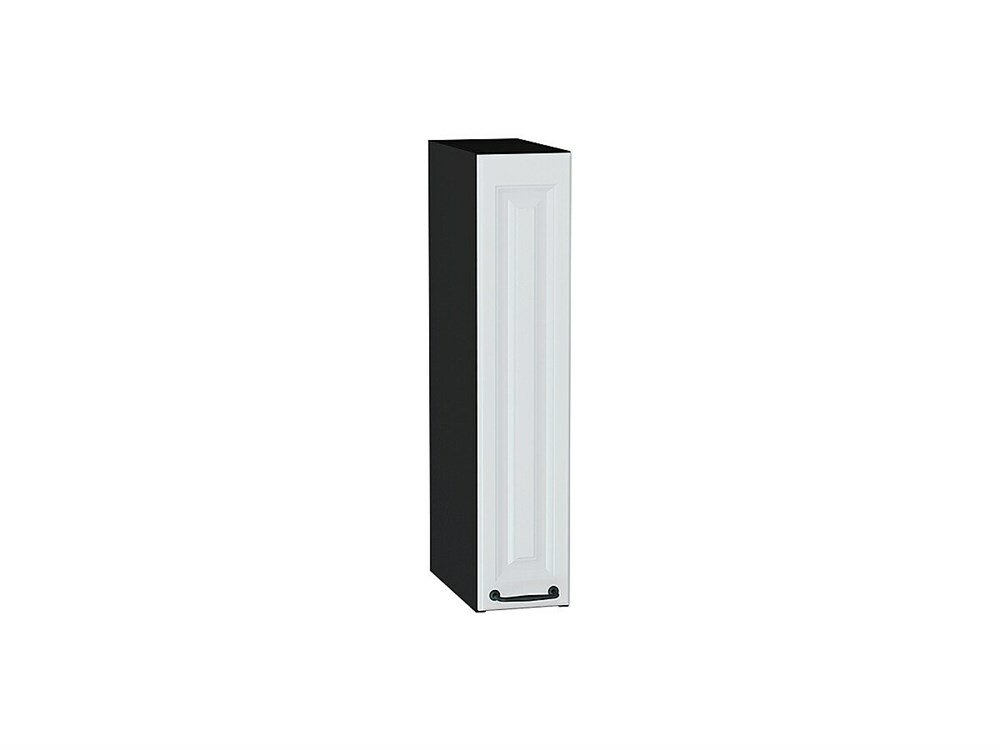 VVT Шкаф верхний бутылочница Ницца Graphite, Blanco, 150