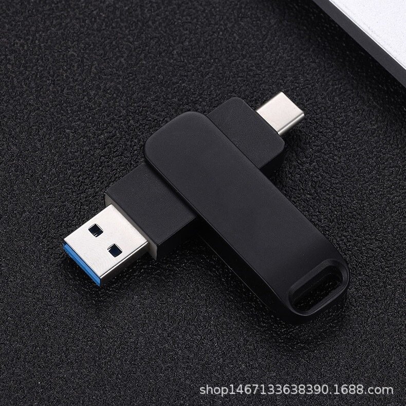 USB-флешка для мобильного телефона, USB-флешка с двумя головками, USB-флешка с двойным интерфейсом, компьютерная карта памяти для двойного использования, устройство для хранения фотографий Android