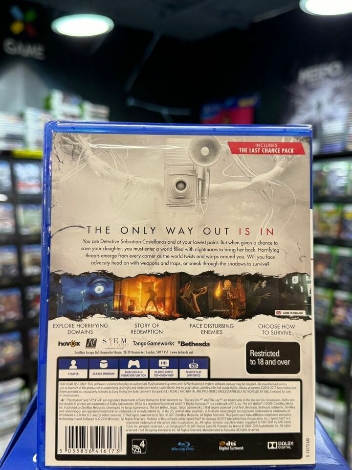 Игра The Evil Within 2 PS4 — фото 1