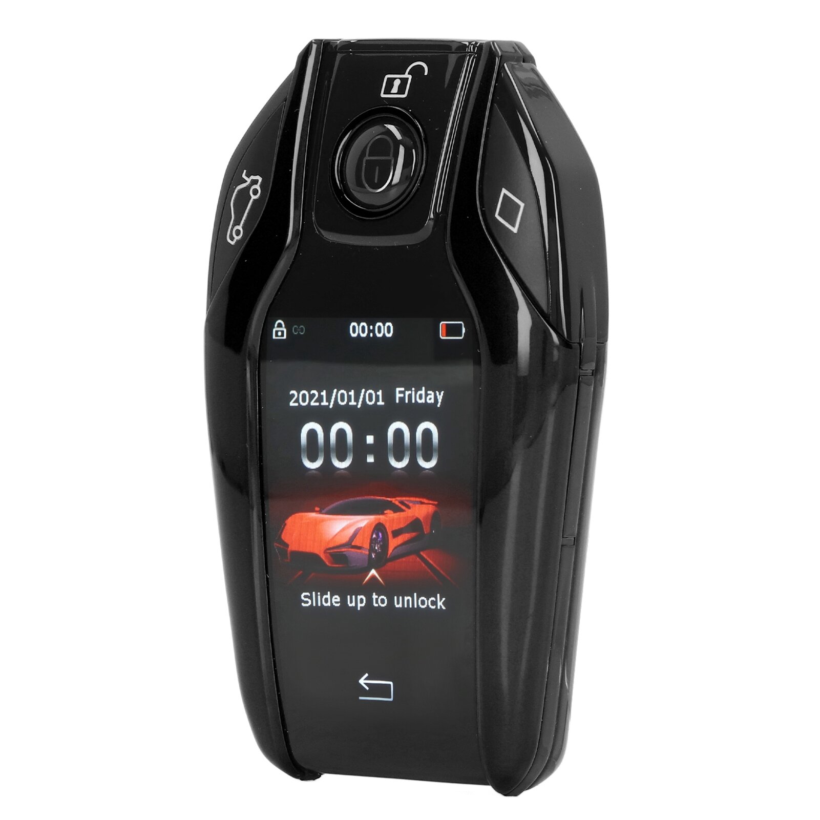 Универсальный TK800 + ЖК-дисплей с сенсорным экраном, смарт-ключ, дистанционный вход без ключа для всех моделей кнопок запуска, остановки двигателя, черный